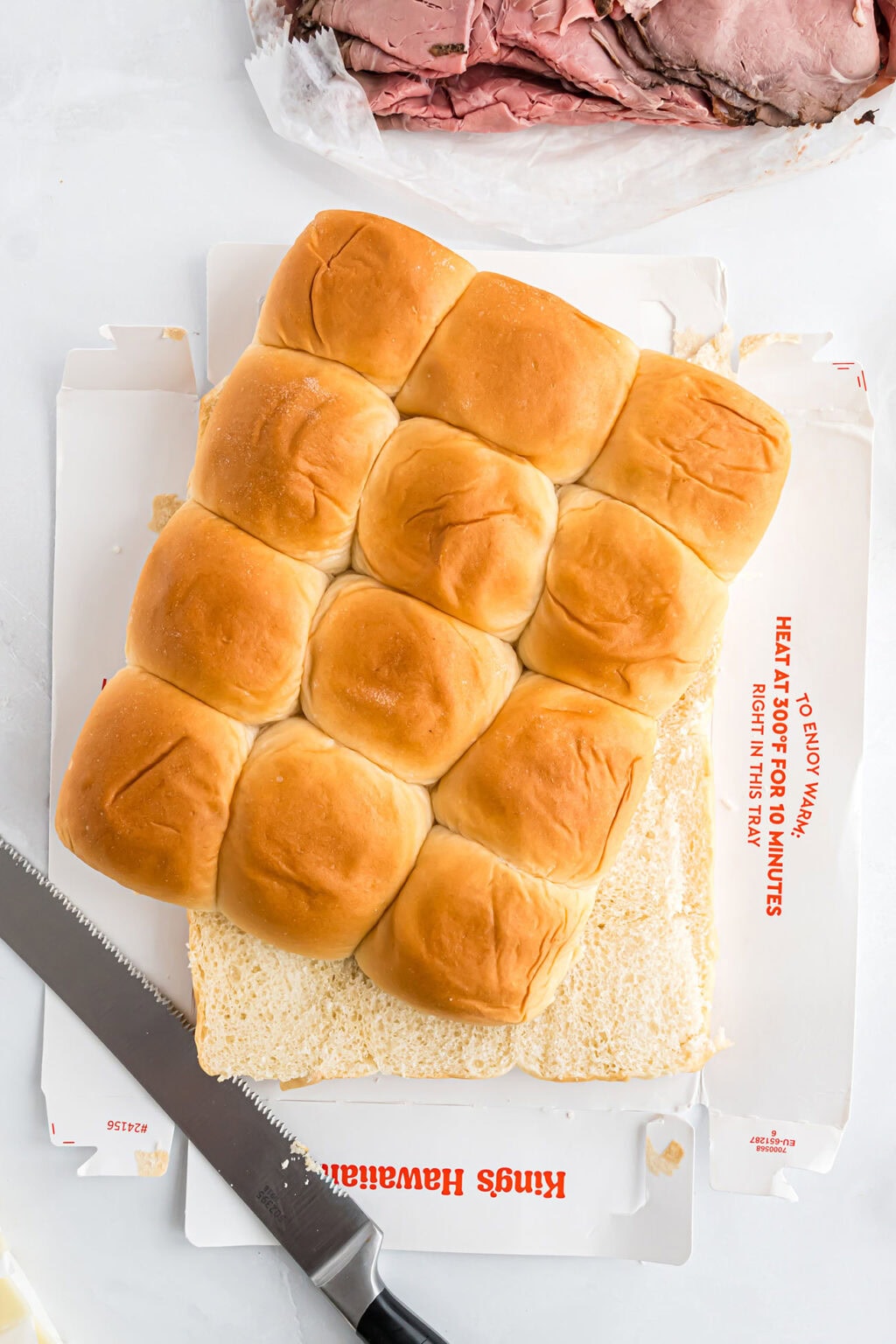 Easy Roast Beef Sliders with Hawaiian Rolls - TidyMom®