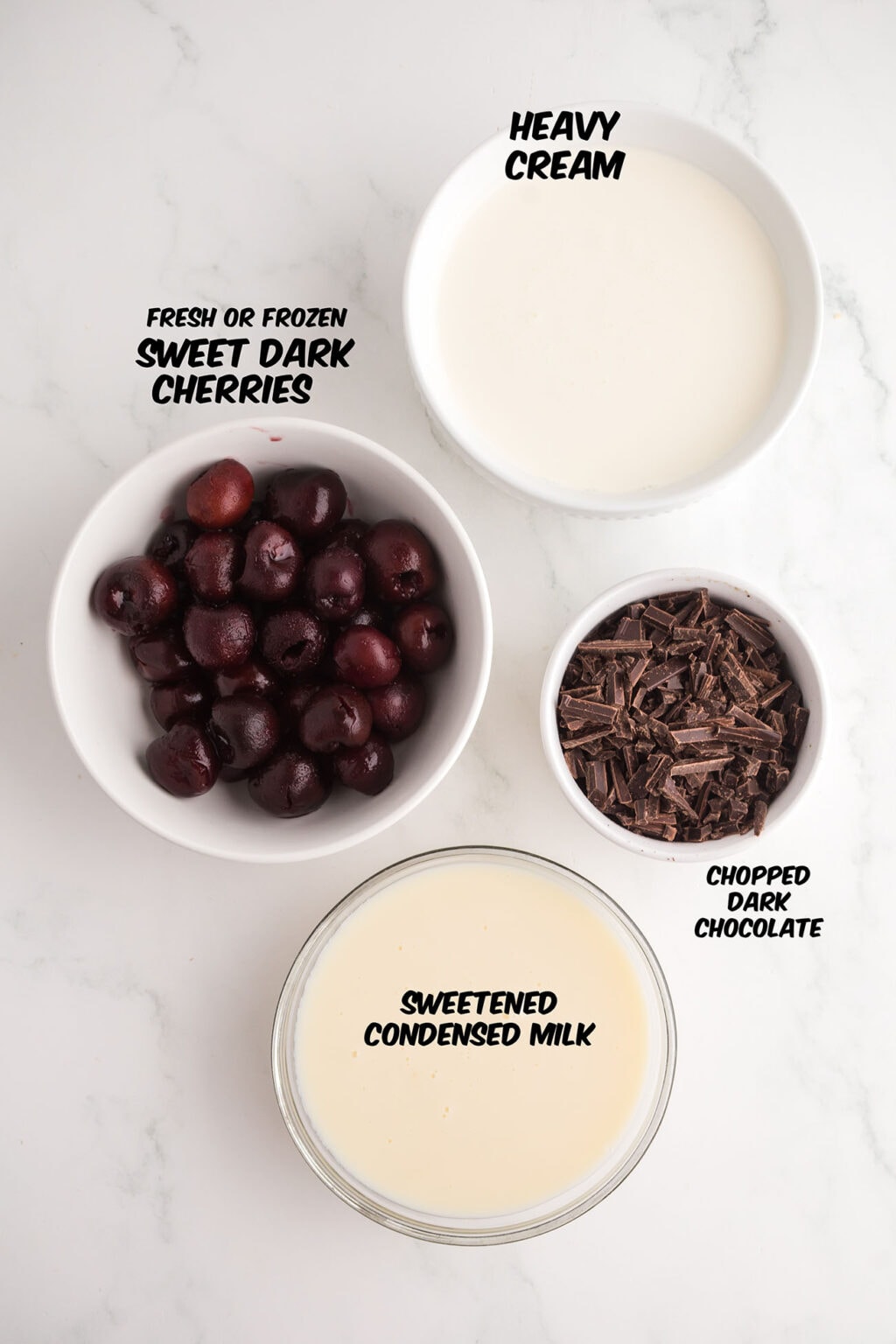 No-Churn Cherry Garcia Ice Cream Recipe